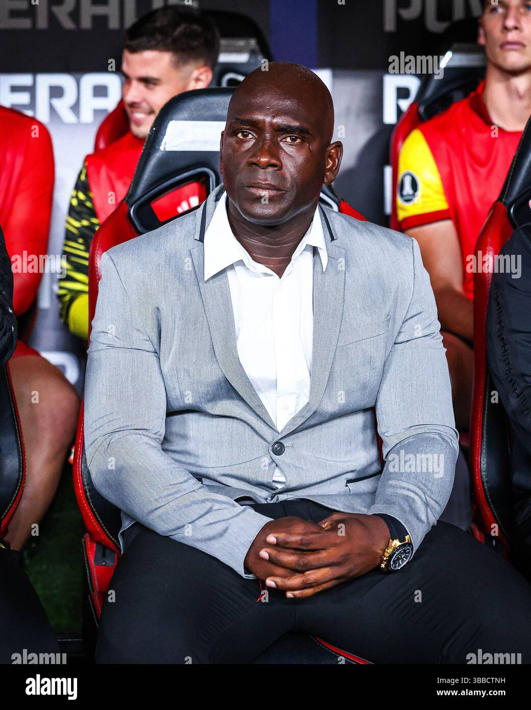 LIMA, LI - 14.05.2025: UNIVERSITARIO VS BARCELONA SC - According to Castillo, coach of Barcelona ...