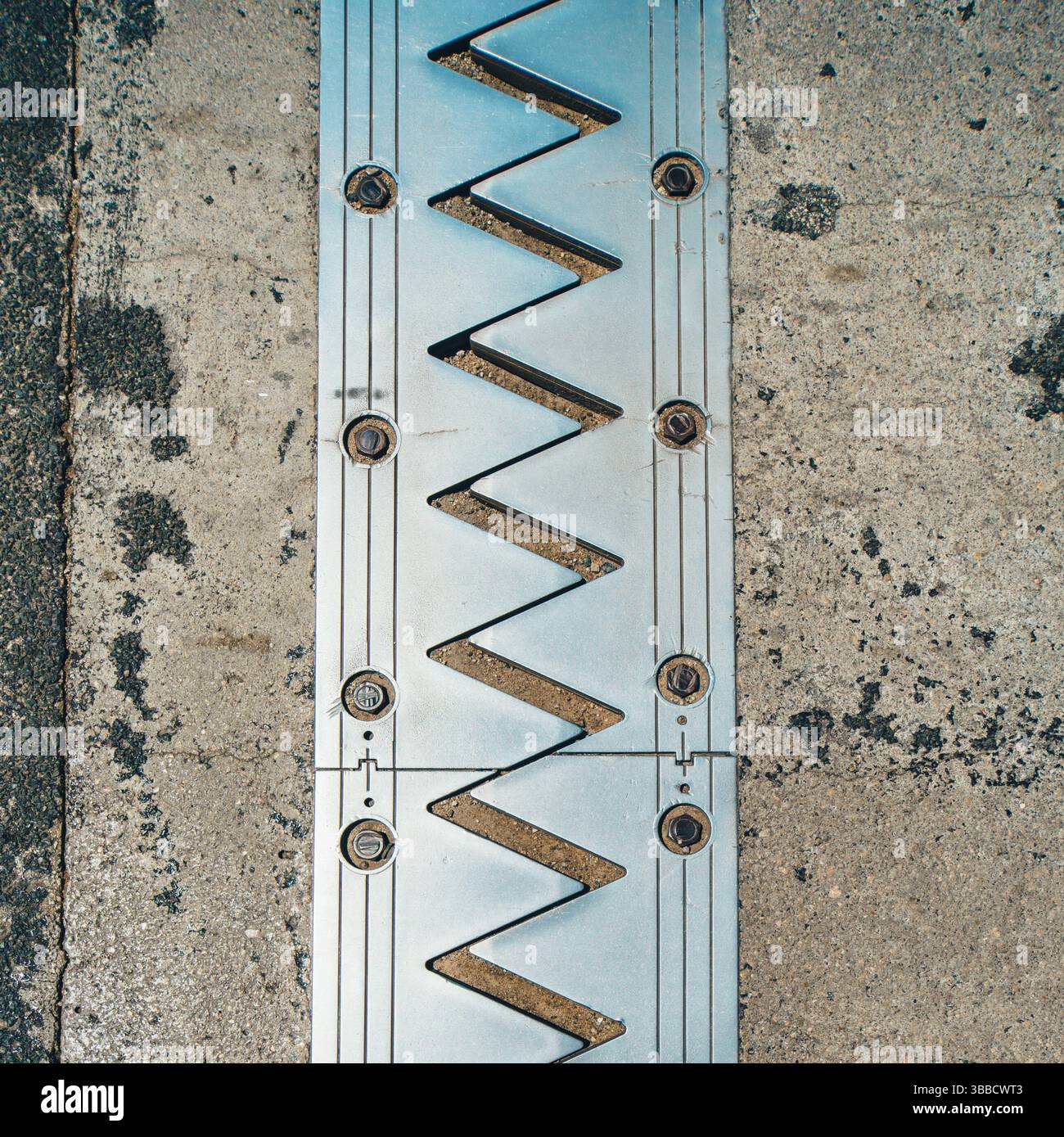 Expansion joints on a modern bridge Stock Photo - Alamy