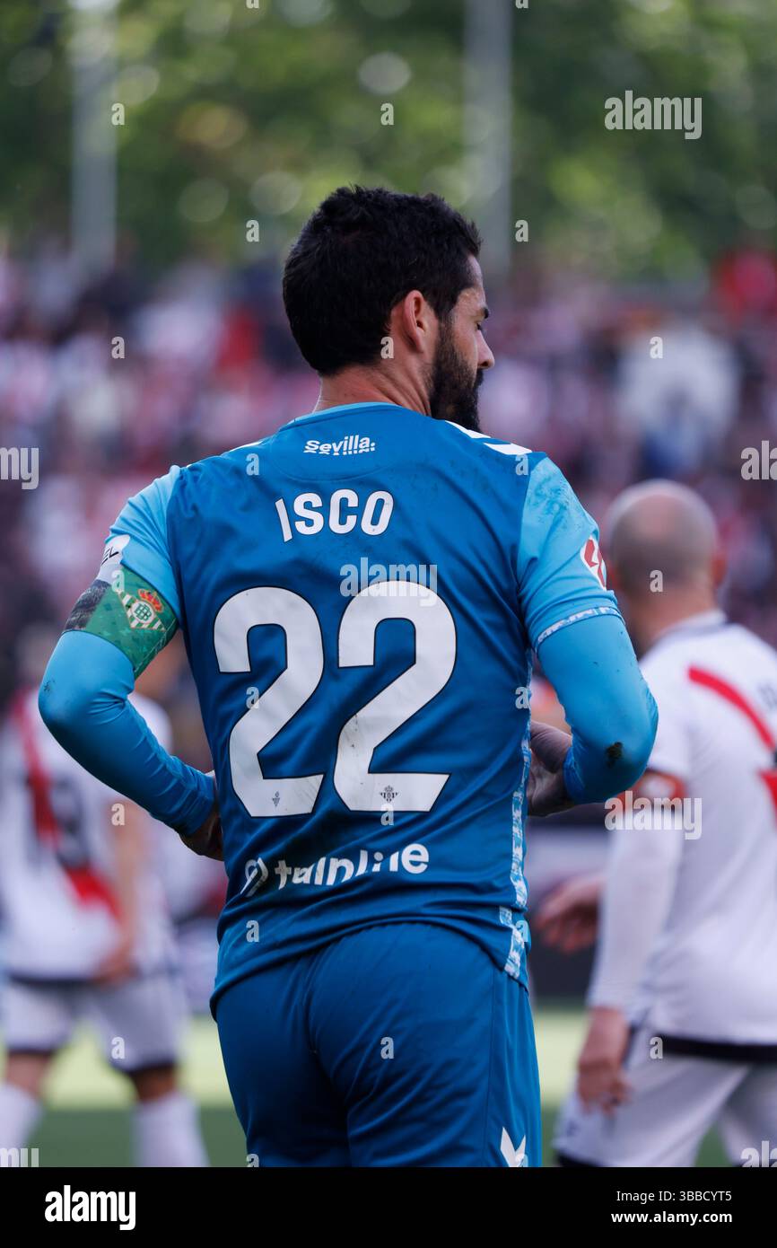 MADRID, SPAIN - MAY 15, 2025: Isco Alarcon during LaLiga match between ...