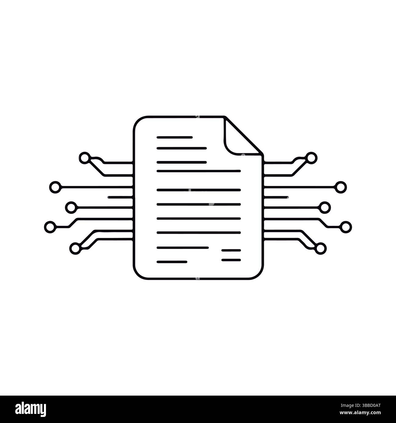 Smart Document. Digital Legal Document. Digital Documentation Stock ...