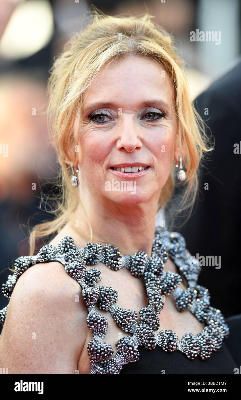 French actress Lea Drucker attends the premiere of Case 137 at the 78th ...