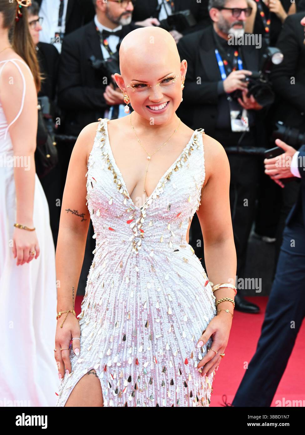 Cannes, France. 15th May, 2025. evening 3 - red carpet of the film Dossier 137 (Case 137) - In ...