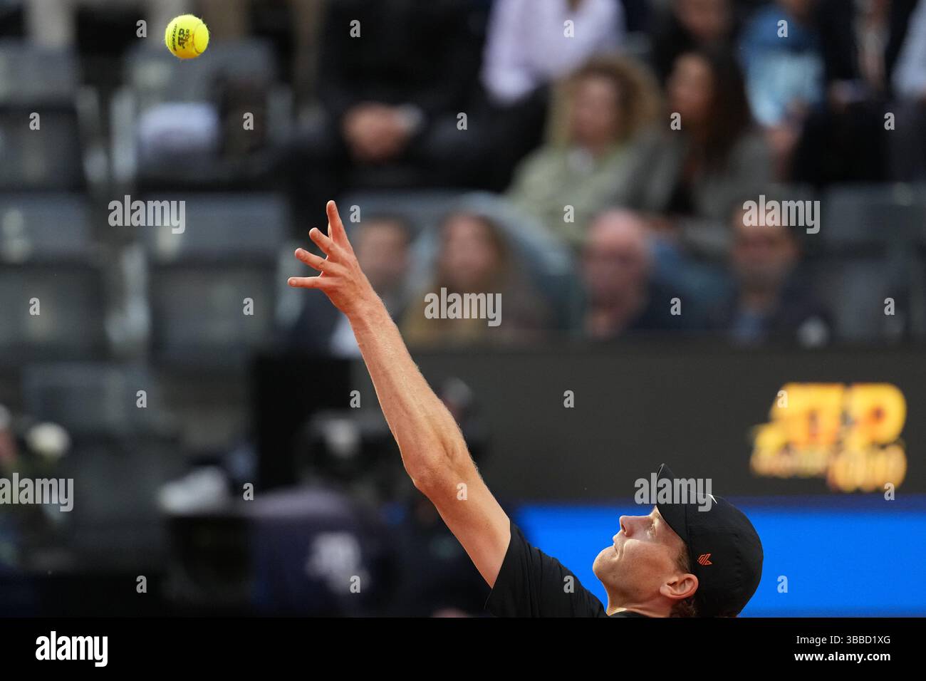 Roma, Italia. 15th May, 2025. Jannik Sinner (USA) during quarter-final ...