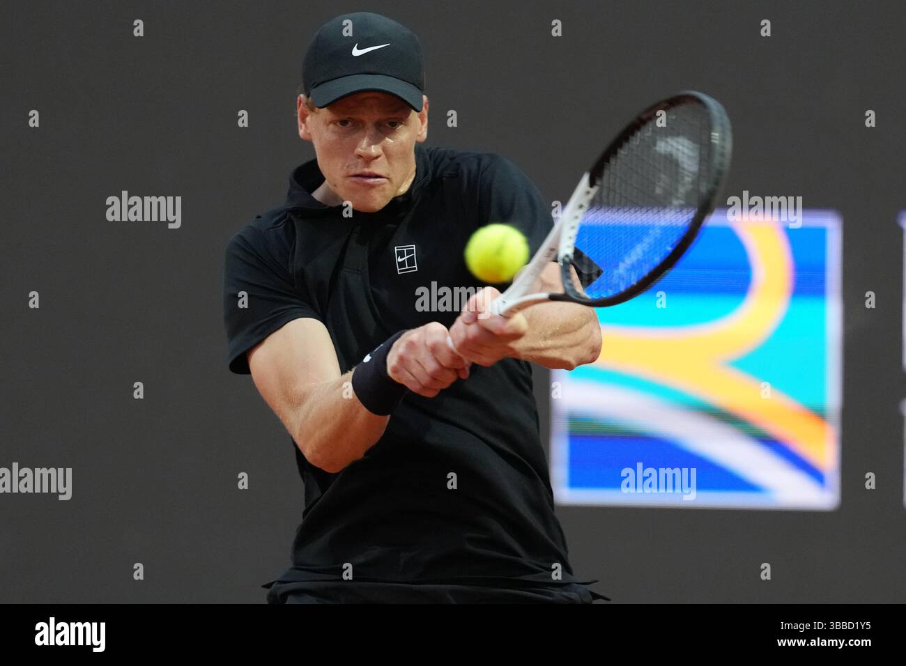 Roma, Italia. 15th May, 2025. Jannik Sinner (USA) during quarter-final ...