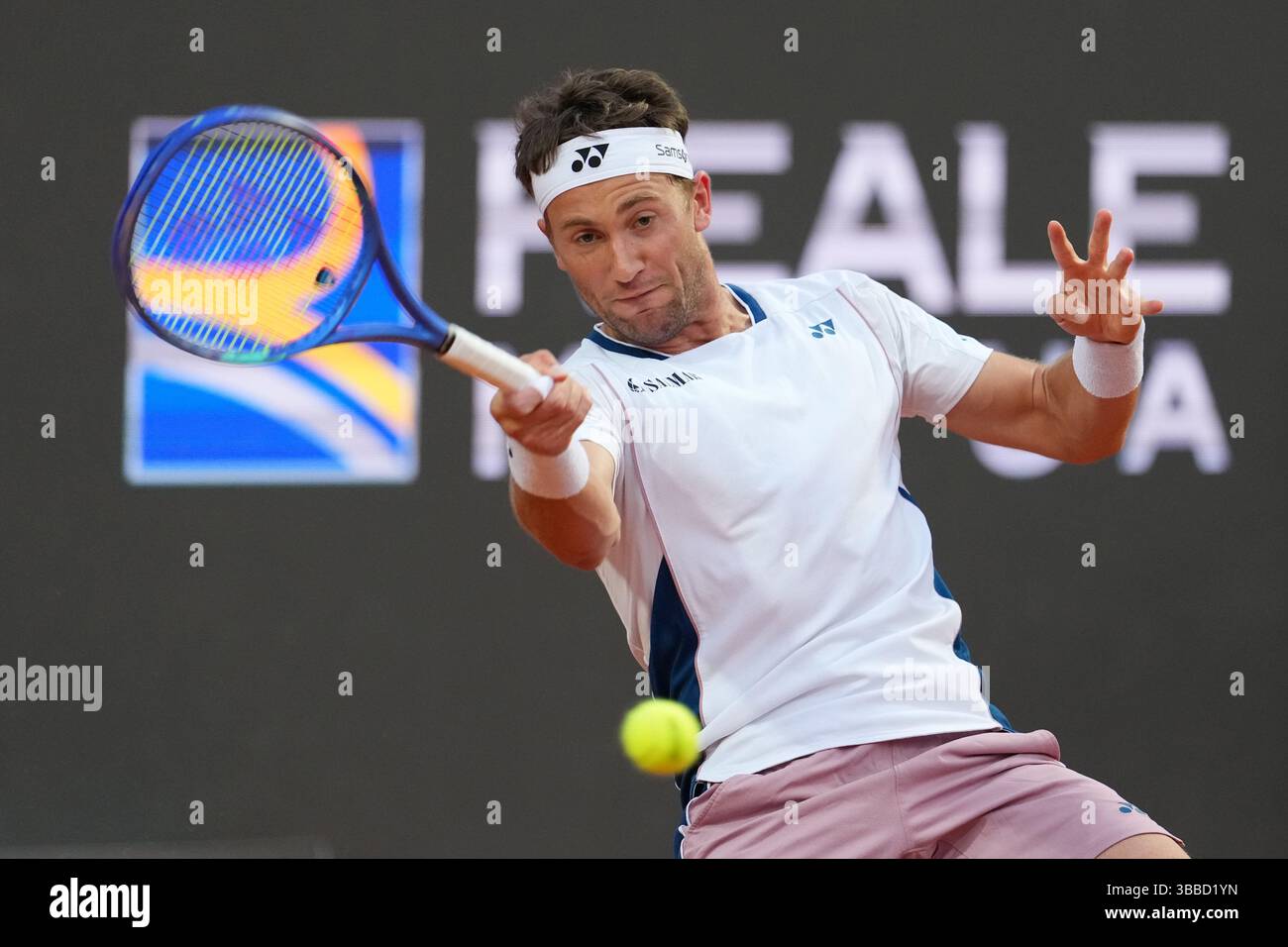 Roma, Italia. 15th May, 2025. Casper Ruud (NOR) Jannik Sinner (ITA ...