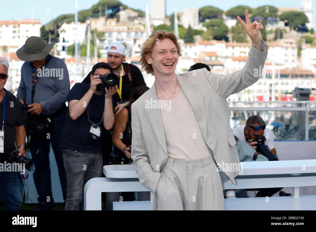 Cannes, Frankreich. 15th May, 2025. Filip Schnack poses at the ...
