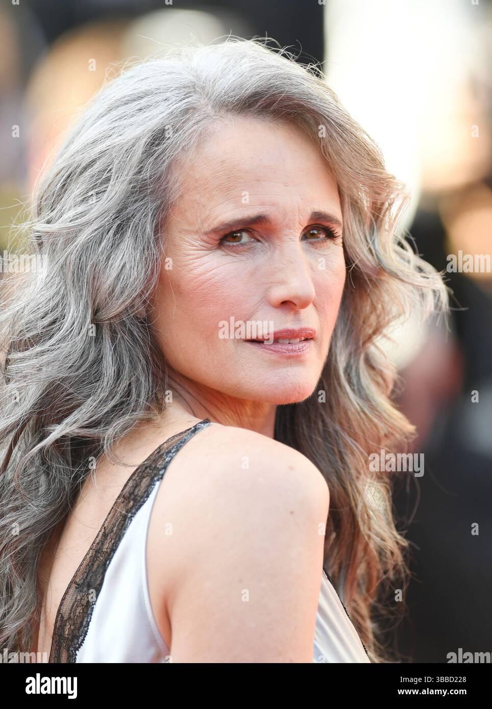 American actress Andie MacDowell attends the premiere of Case 137 at ...
