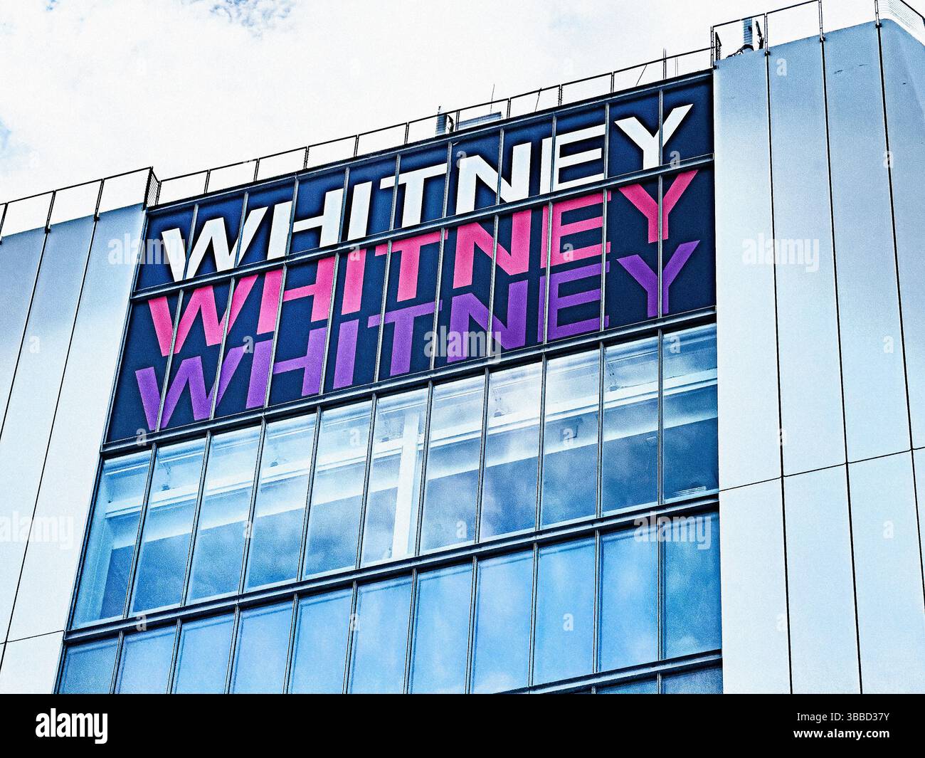 Whitney Museum of American Art, building exterior, New York City, New ...