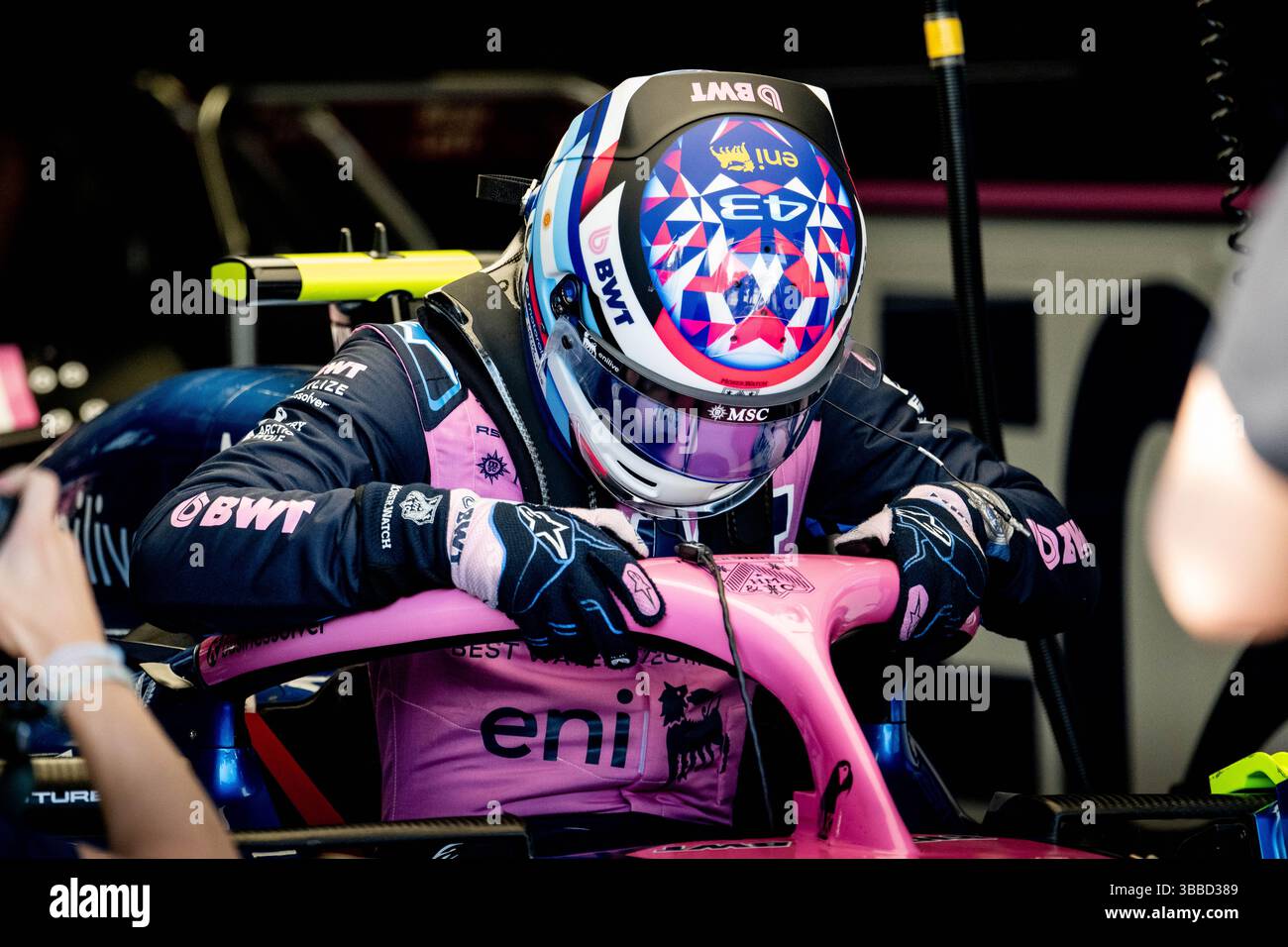 COLAPINTO Franco (arg), Alpine F1 Team A525, portrait during the ...