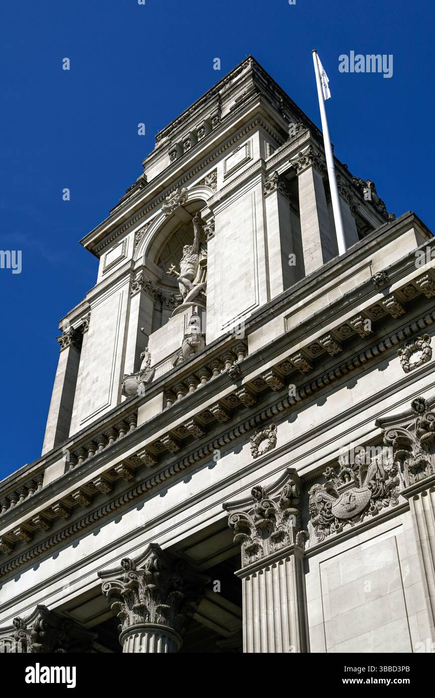 LONDON, UK - APRIL 30, 2025: Exterior view of 10 Trinity Square (Former ...