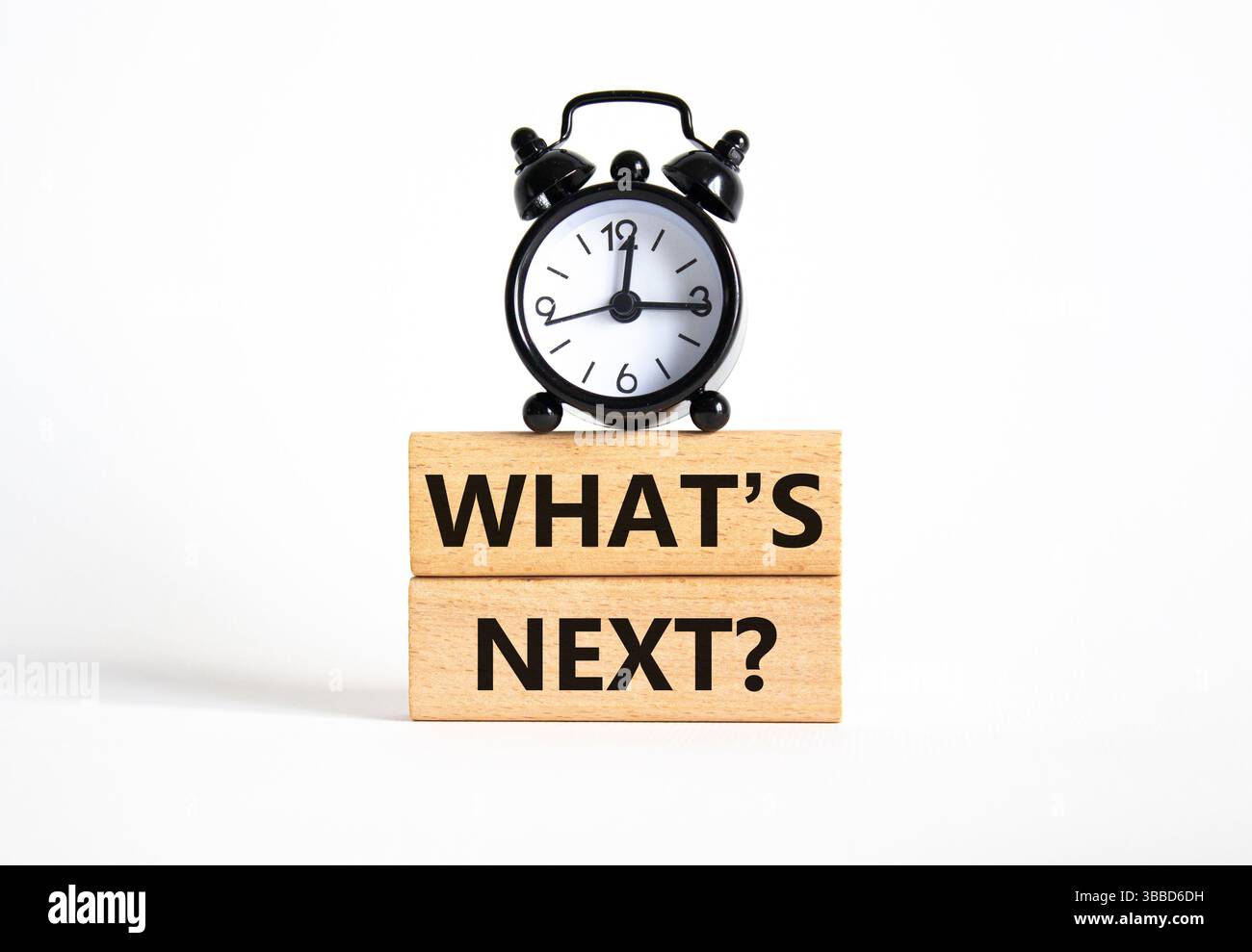 What is next symbol. Concept words What is next on wooden blocks ...