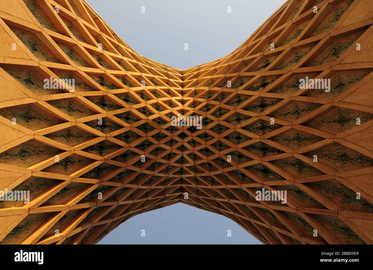 Located in Tehran, Iran, the Azadi Tower was built in 1971. It is 45 ...