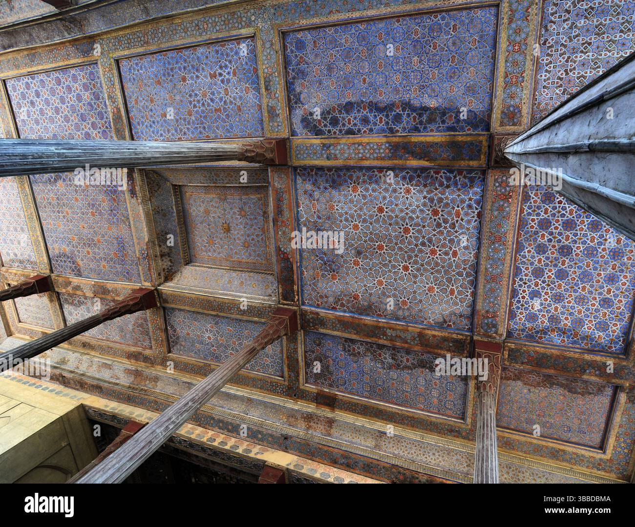 Located in Isfahan, Iran, the Chehel Sotun Palace was built by the ...