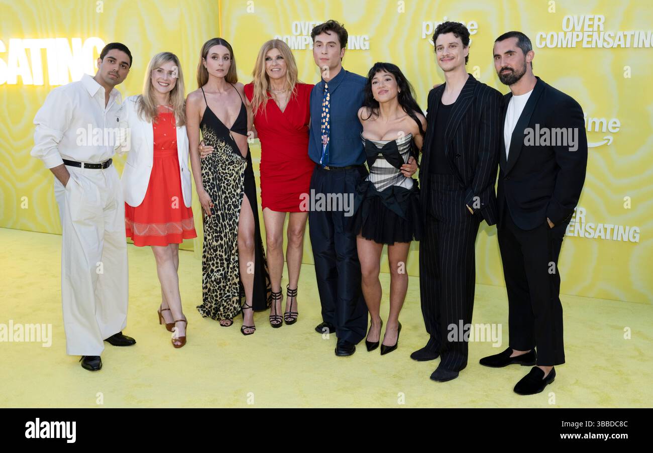 May 14, 2025, Hollywood, California, USA: (L-R) Rish Shah, Ali Goodwin ...