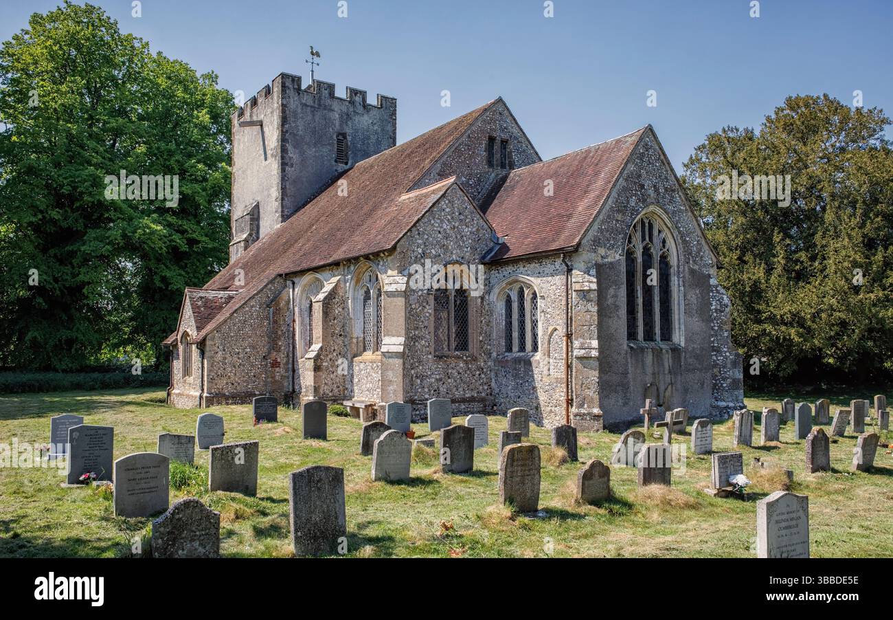 Church of The Blessed Virgin Mary, SIngleton Stock Photo - Alamy