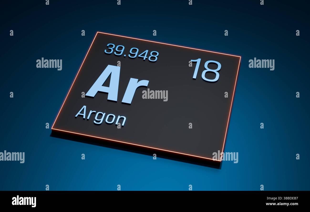 Ar - argon, gas, periodic table of the elements. Ar - argon, gas, periodic table of the elements ...