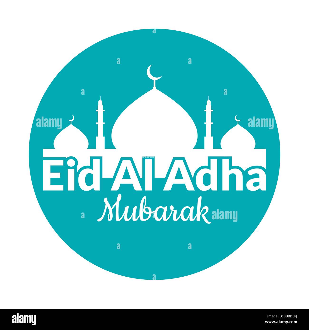 Eid al Adha Vector template. Eid Al Adha Mubarak logo Template Stock ...