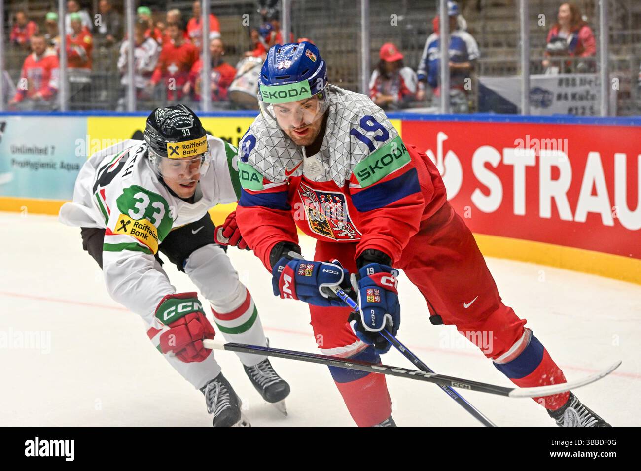 Odense, Denmark. 15th May, 2025. ODENSE, DENMARK - MAY 15: Jakub Flek ...