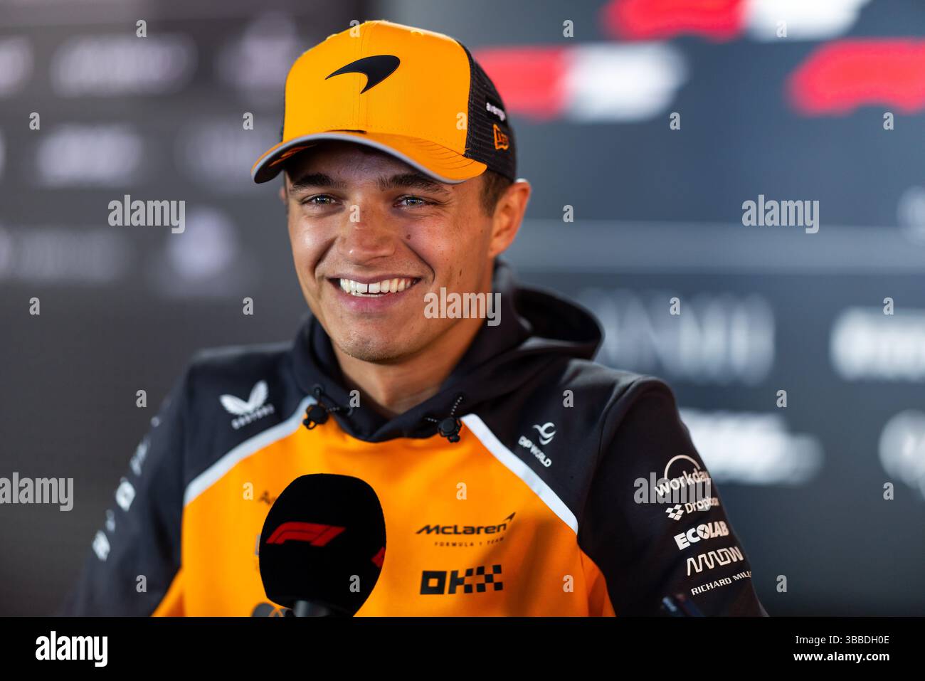 NORRIS Lando (gbr), McLaren F1 Team MCL39, portrait during the Formula 1 AWS Gran Premio del ...