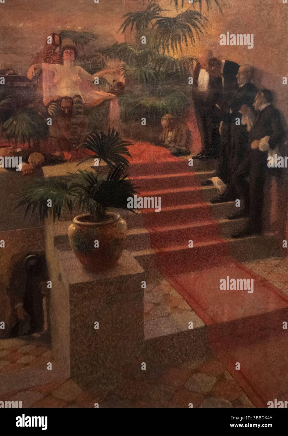 Mirko Racki: "An Evil Woman (Reality)" (1905 Stock Photo - Alamy