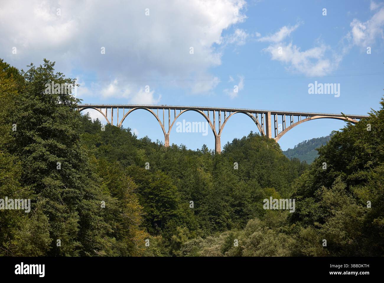 Djurdjevica tara bridge concrete arch hi-res stock photography and ...