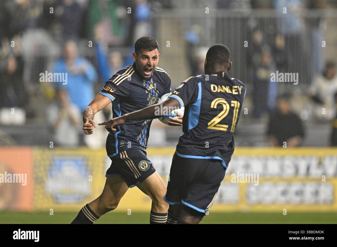 CHESTER, PA - MAY 14: Philadelphia Union forward Tai Baribo #9 ...