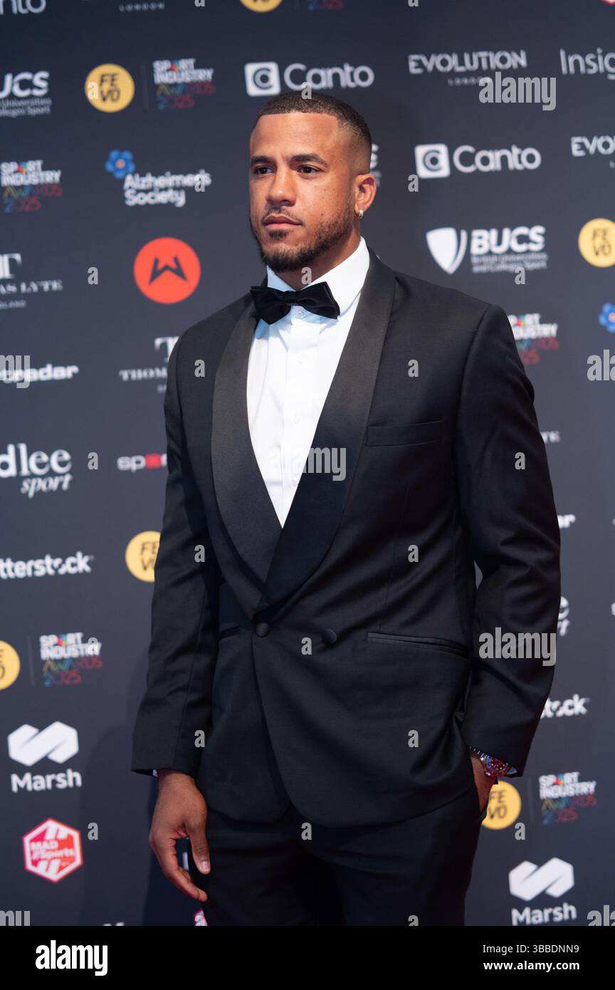 London, England. 15th May 2025. Anthony Watson poses on the red carpet ...