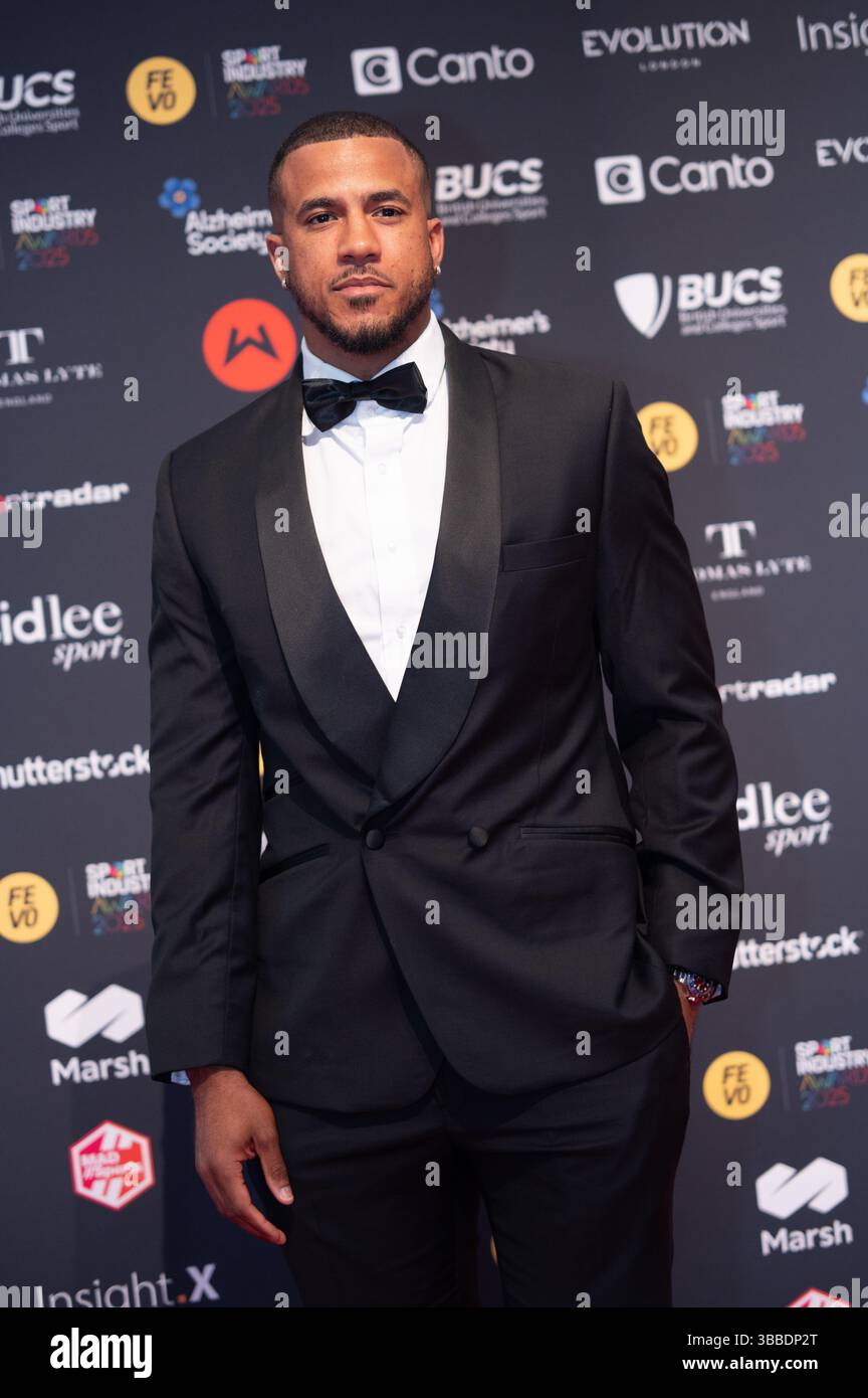 London, England. 15th May 2025. Anthony Watson poses on the red carpet ...