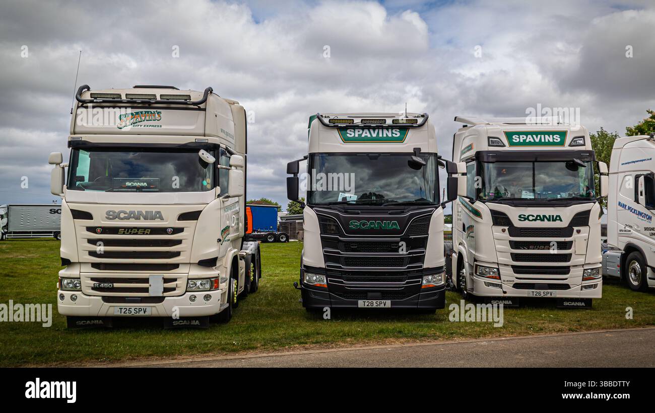 Truckfest Lincoln - Lincolnshire Showground Stock Photo - Alamy