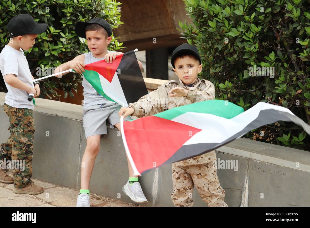 Beirut, Lebanon. 15th May, 2025. Celebration of 77th Nakba, UN ESCWA ...