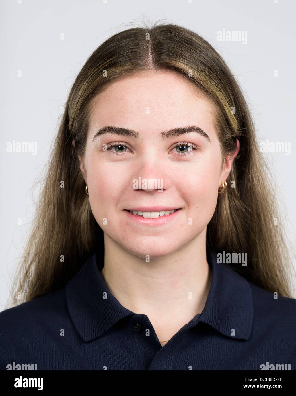 Biathlon athlete Sara Andersson of, Sweden. , . poses for a portrait ...