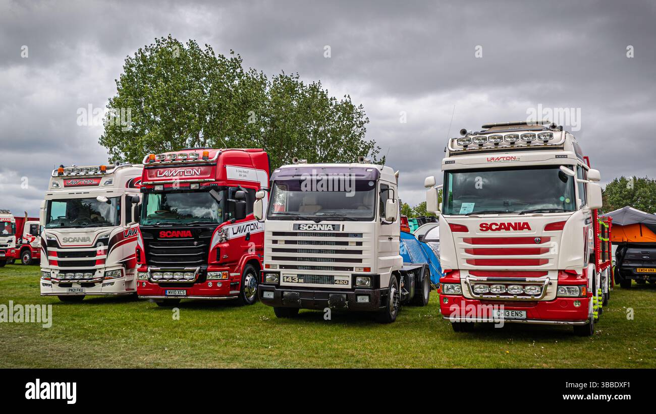 Truckfest Lincoln - Lincolnshire Showground Stock Photo - Alamy