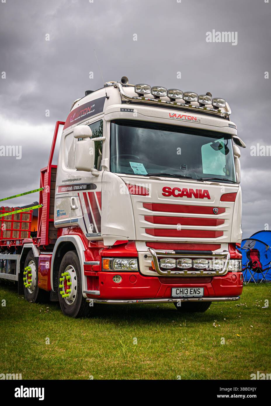 Truckfest Lincoln - Lincolnshire Showground Stock Photo - Alamy