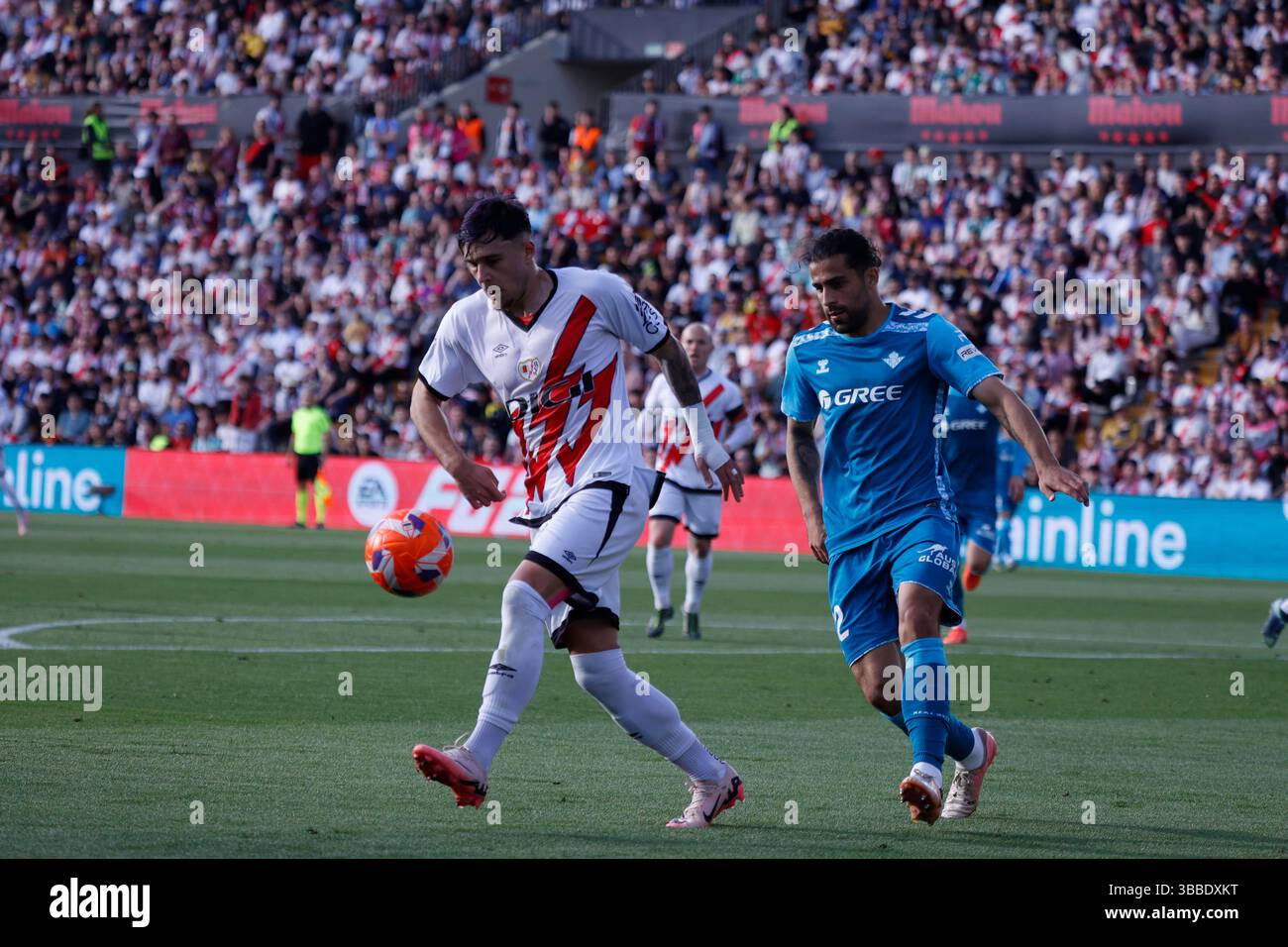 MADRID, SPAIN - MAY 15, 2025: Ratiu during LaLiga match between Rayo ...