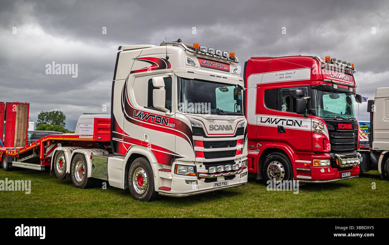 Truckfest Lincoln - Lincolnshire Showground Stock Photo - Alamy