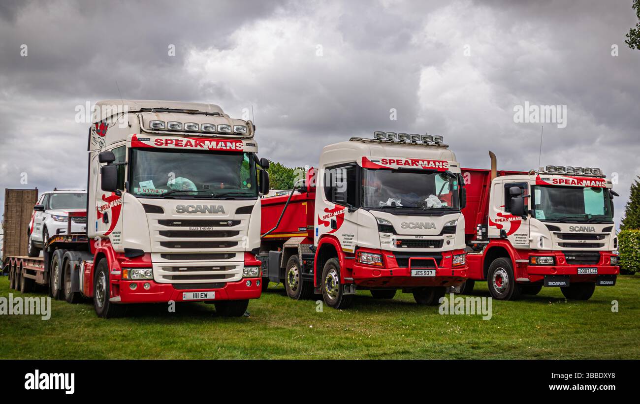 Truckfest Lincoln - Lincolnshire Showground Stock Photo - Alamy