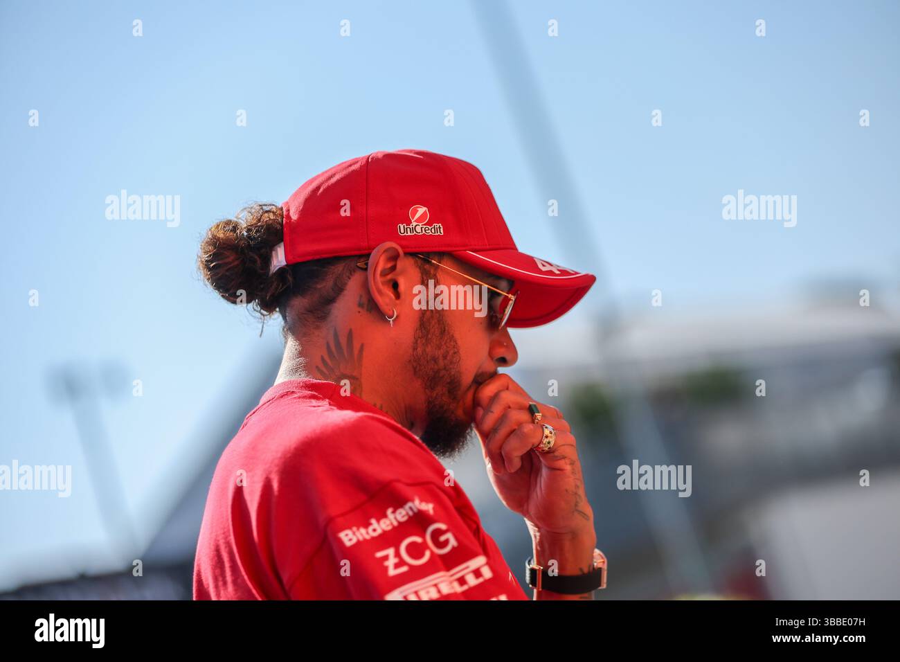 Lewis Hamilton (GBR) - Scuderia Ferrari - Ferrari SF-25 - Ferrari ...