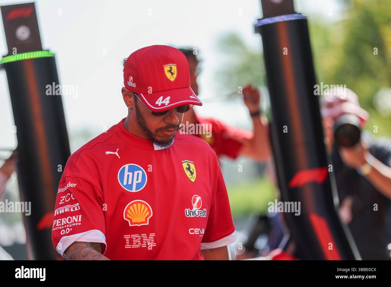 Lewis Hamilton (GBR) - Scuderia Ferrari - Ferrari SF-25 - Ferrari ...