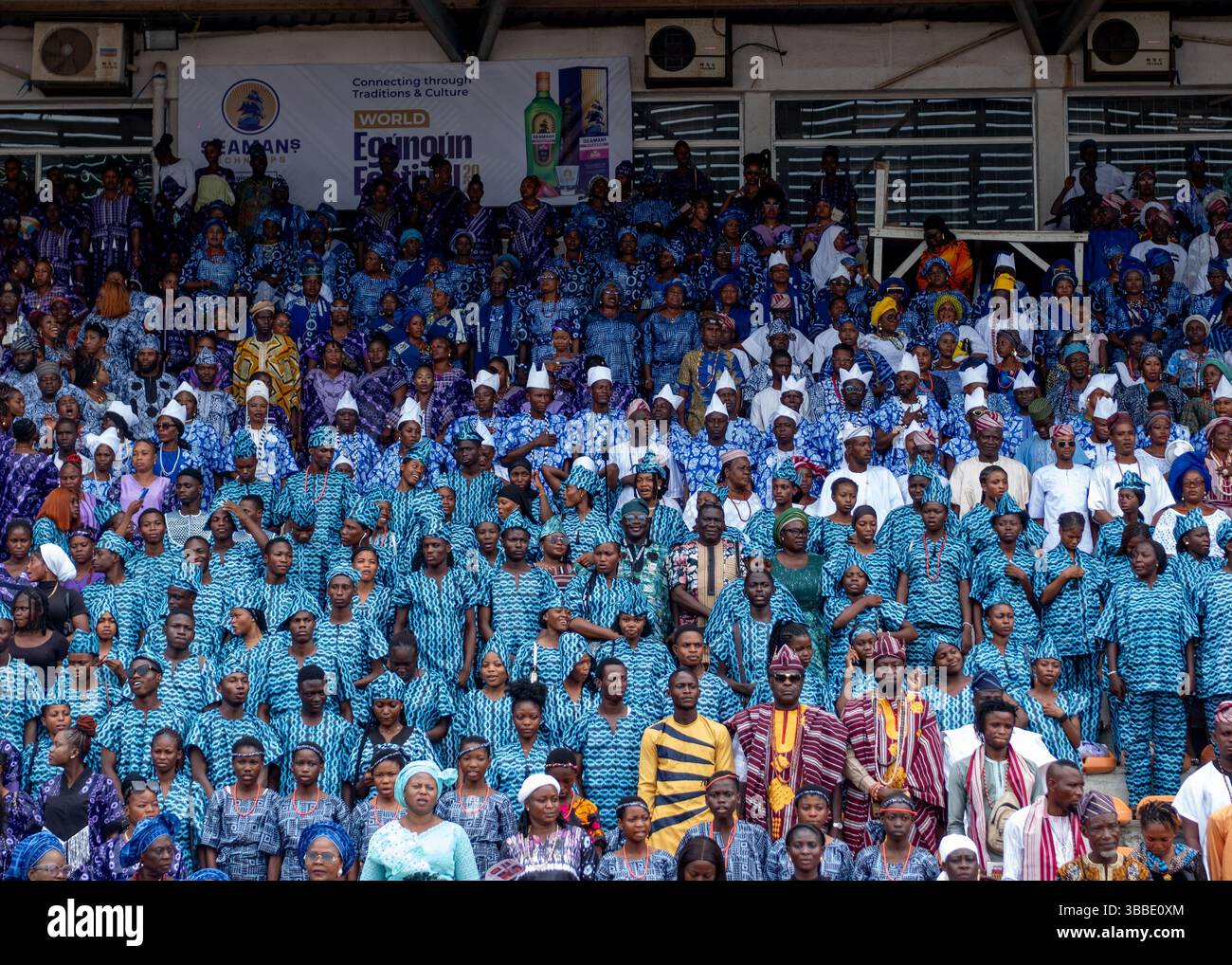 Ibadan, Oyo State, Nigeria. 15th May, 2025. Spectators and attendees ...