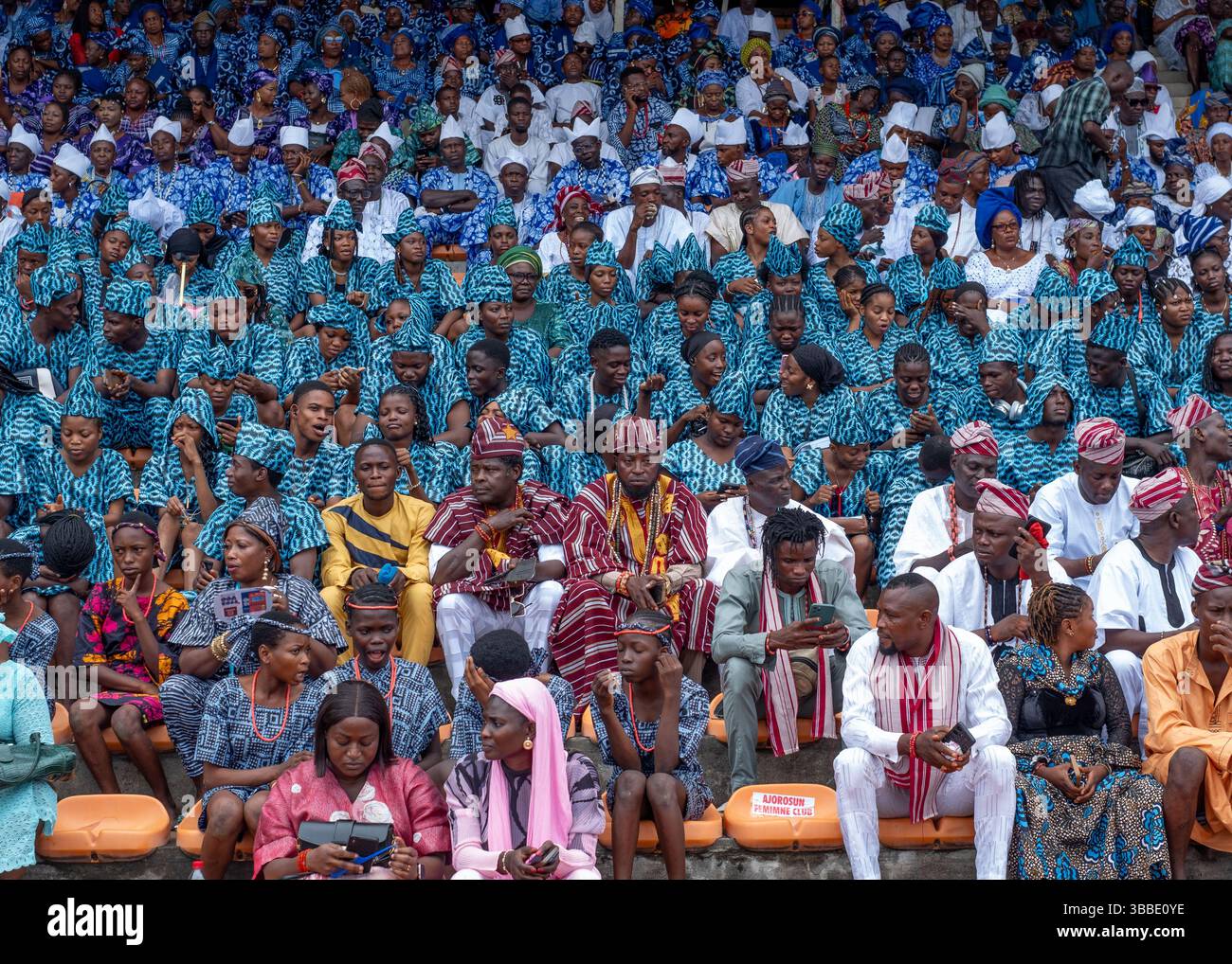 Ibadan, Oyo State, Nigeria. 15th May, 2025. Spectators and attendees ...