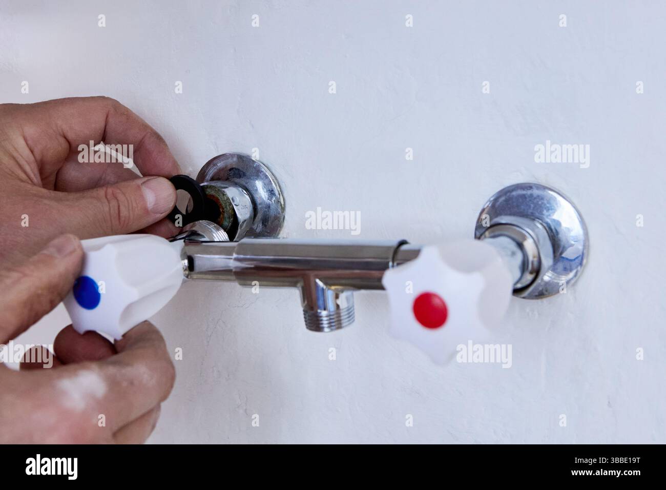 Plumbing embedded hi-res stock photography and images - Alamy