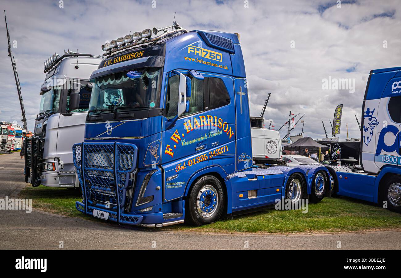 Truckfest Lincoln - Lincolnshire Showground Stock Photo - Alamy