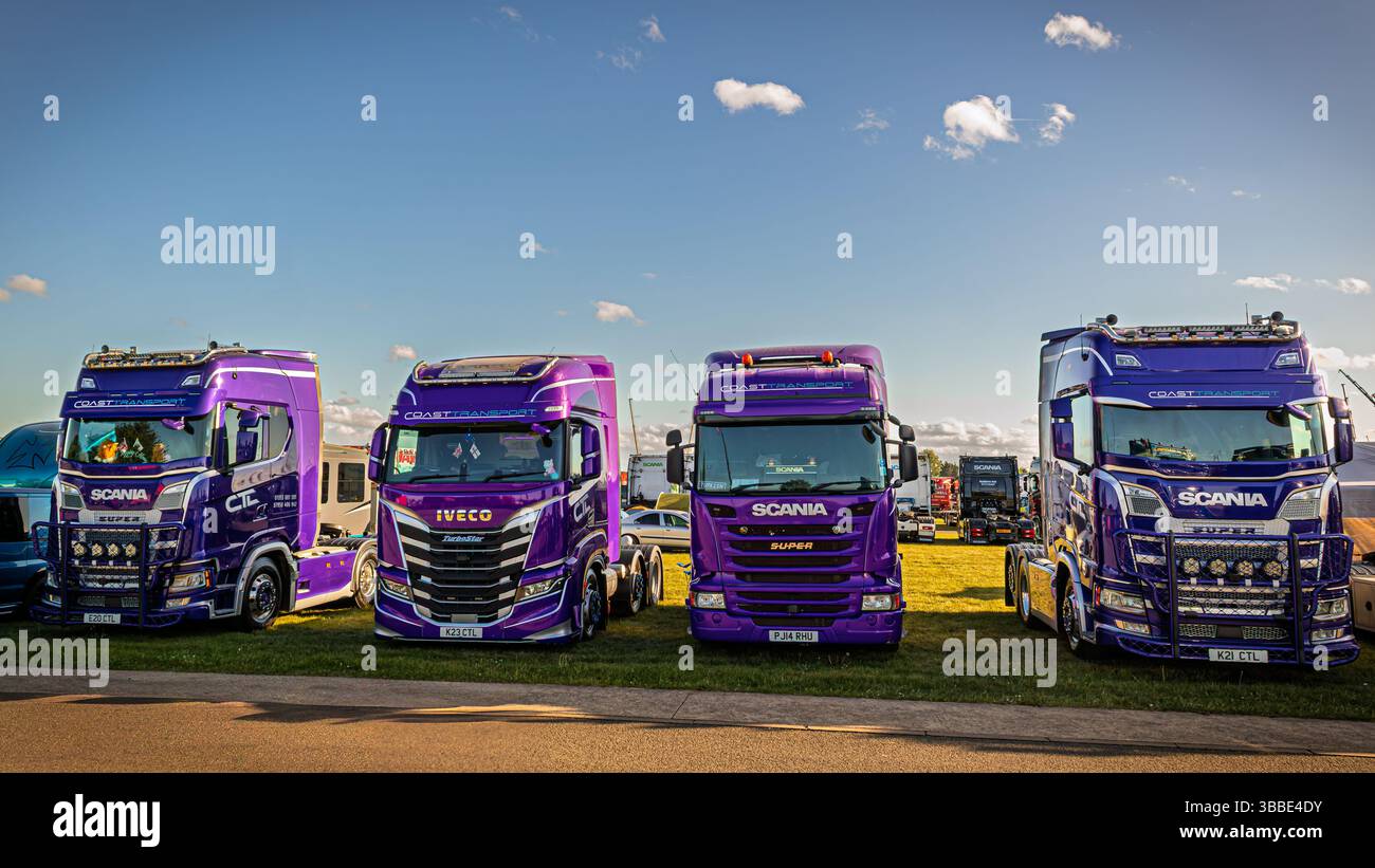 Truckfest Lincoln - Lincolnshire Showground Stock Photo - Alamy