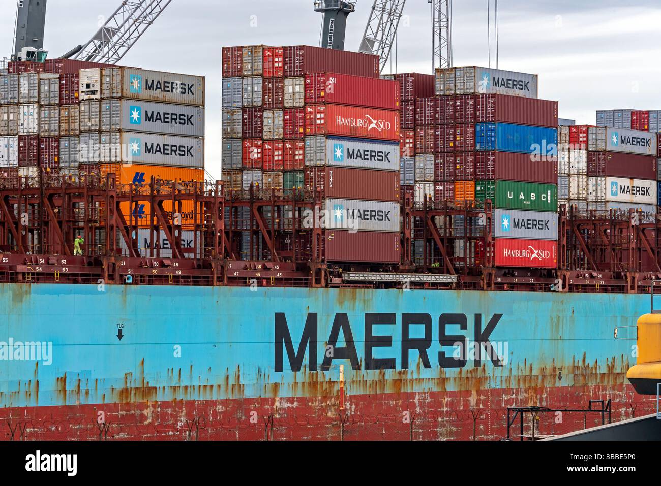 Activity at the docks of Buenos Aires, Argentina Stock Photo - Alamy