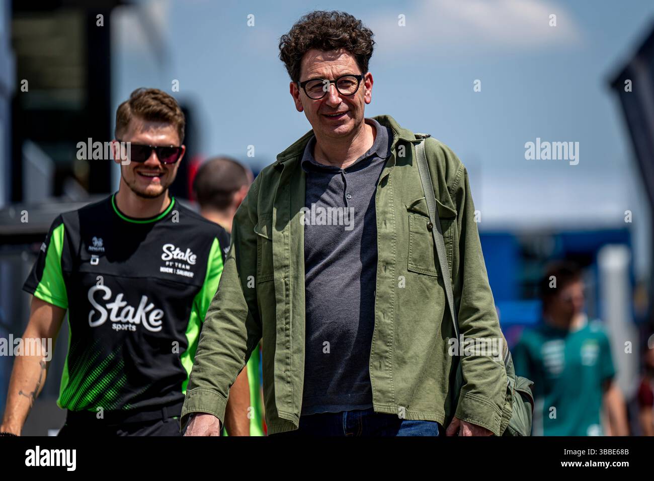 Imola, Italy, 15 May 2025, Mattia Binotto, from Italy competes for ...