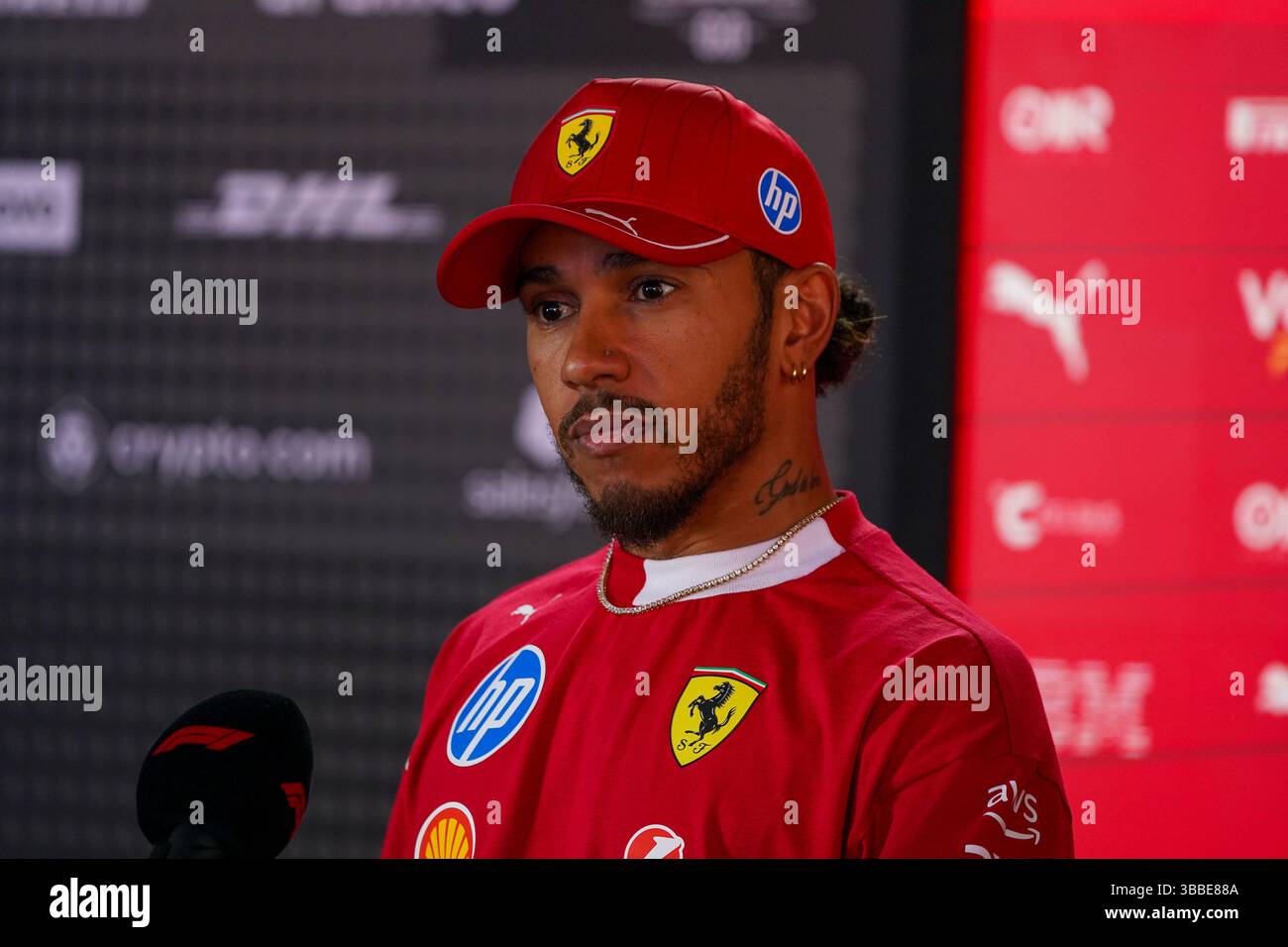 Lewis Hamilton (GBR) - Scuderia Ferrari - Ferrari SF-25 - Ferrari ...