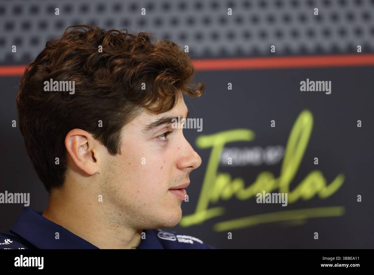Franco Colapinto (ARG) - Alpine F1 in drivers press conference during ...