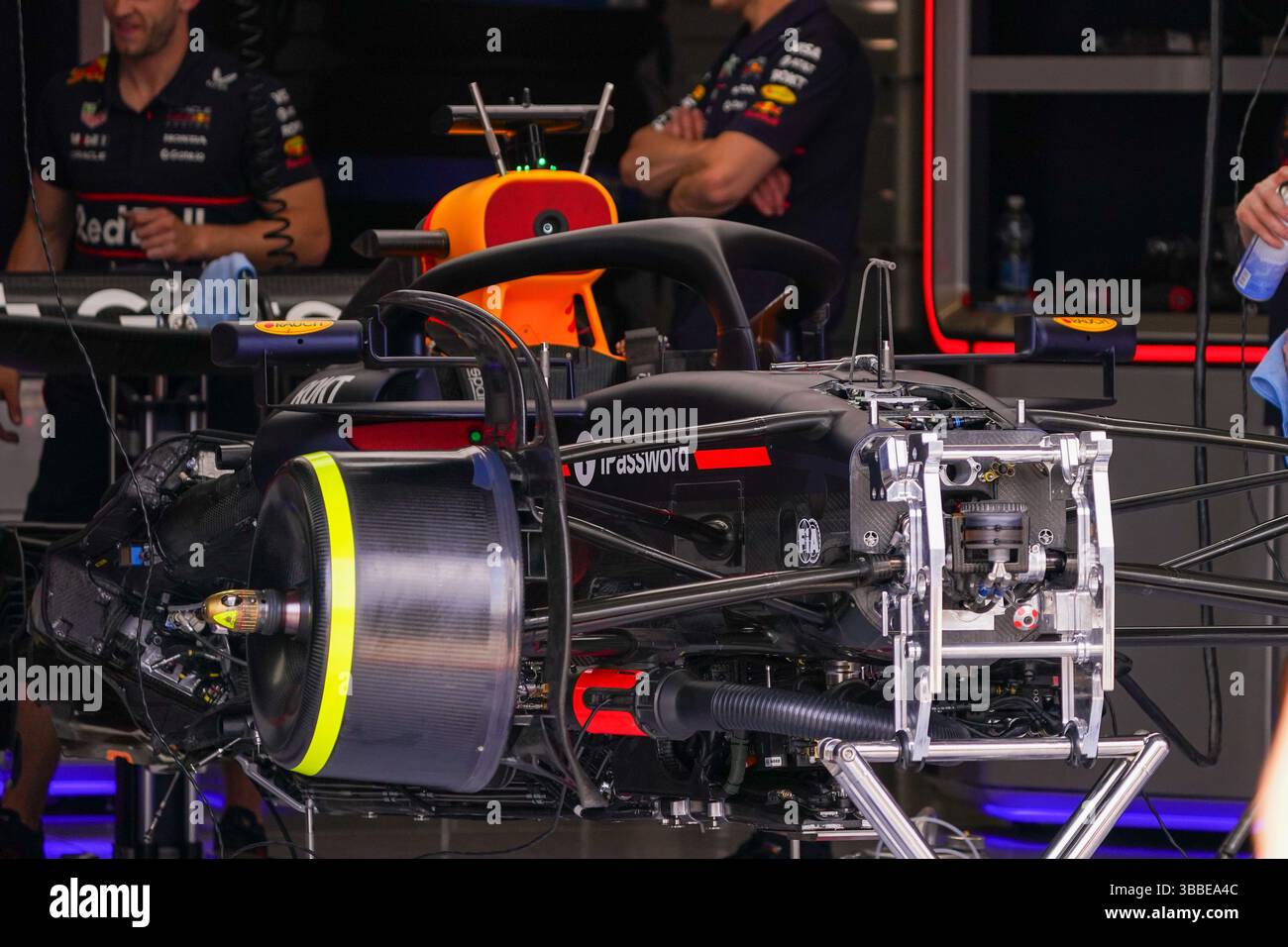 Oracle Red Bull Racing RBPT garage during Formula 1 AWS Gran Premio del ...