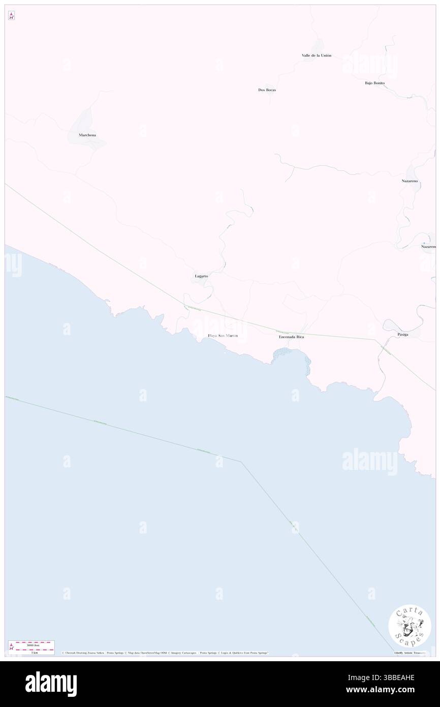 Playa Martin, Distrito de Chepo, PA, Panama, Panamá, N 8 56' 29'', S 78 ...