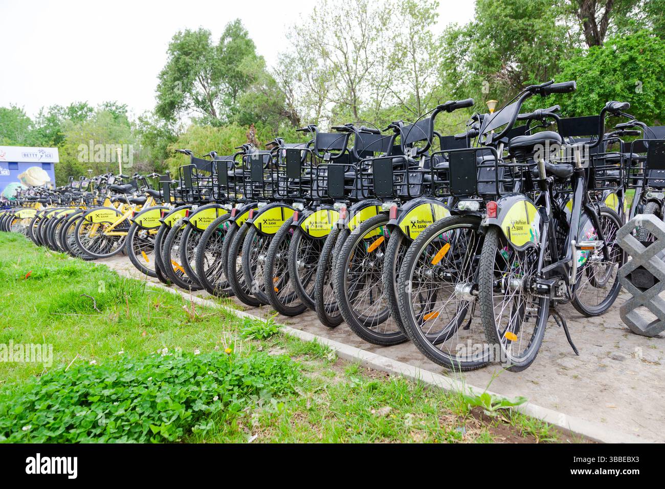 Bike wheel rent bikes hi-res stock photography and images - Alamy
